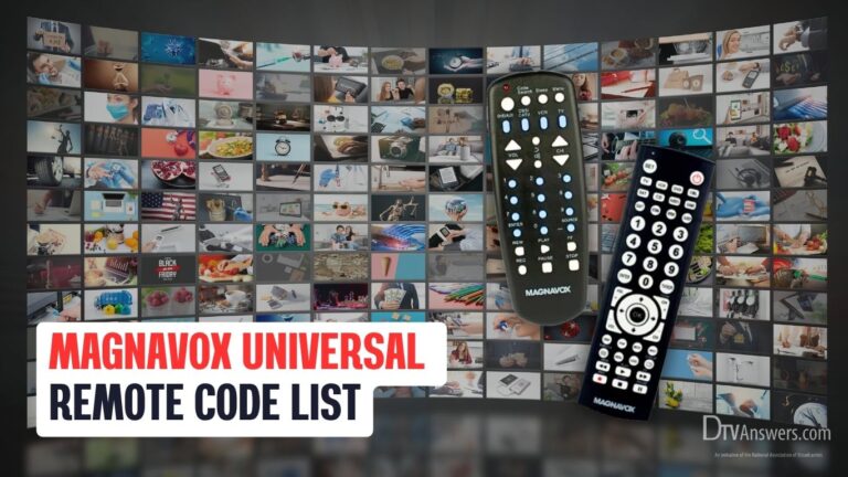 Magnavox TV Universal Remote Code List: Easy Setup Guide